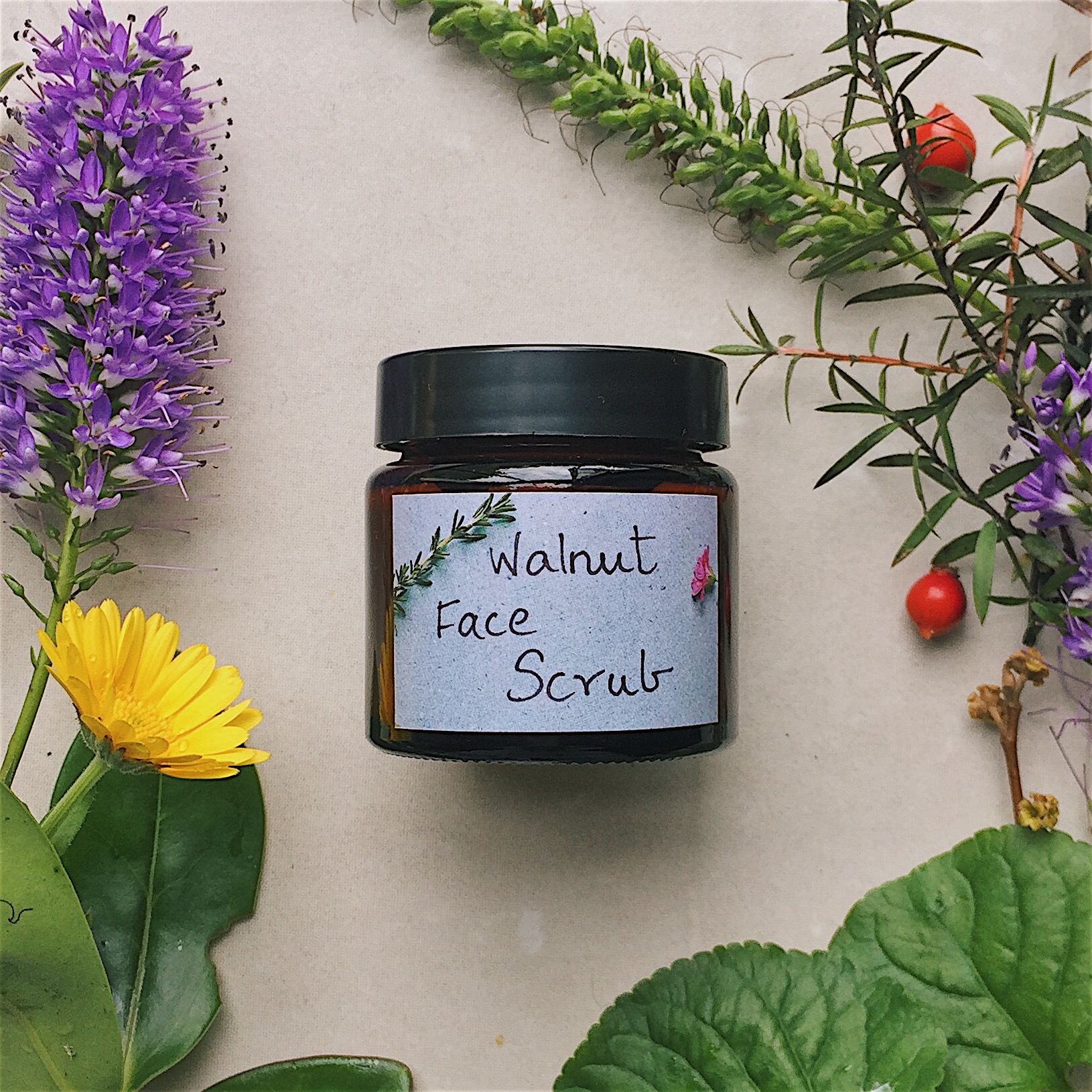 Walnut Face Scrub Naturally By Trisha